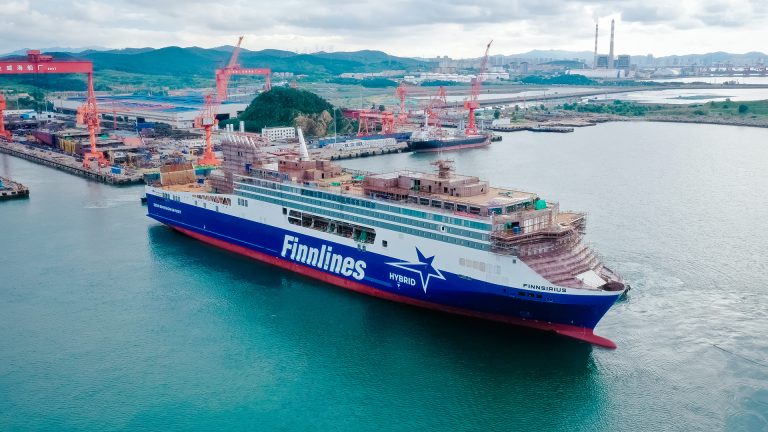 Finnlines’ Superstar ro-paxes celebrate launching and keel laying ...