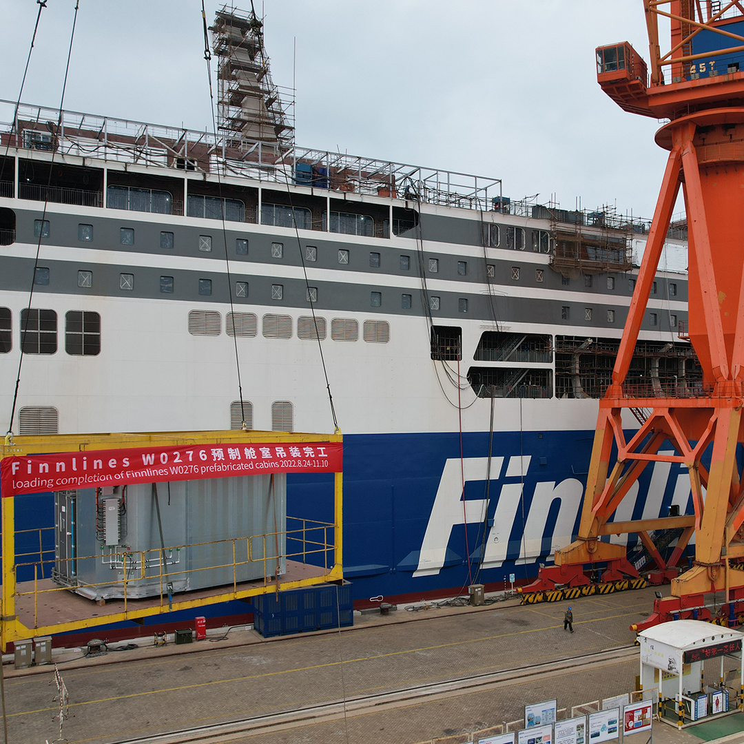 News from the shipyard - Finnlines