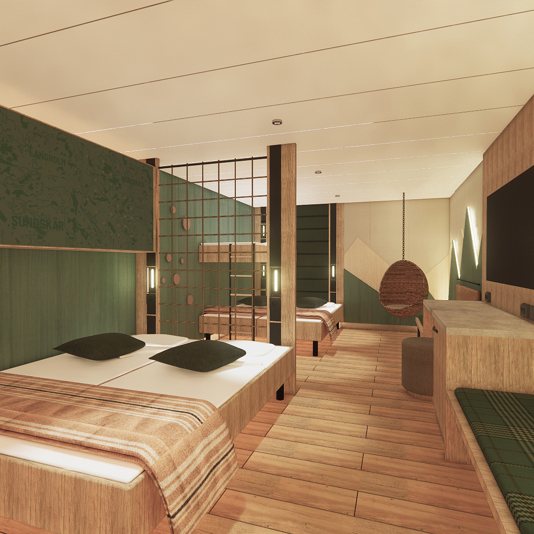 Cabins - Finnsirius & Finncanopus - Finnlines