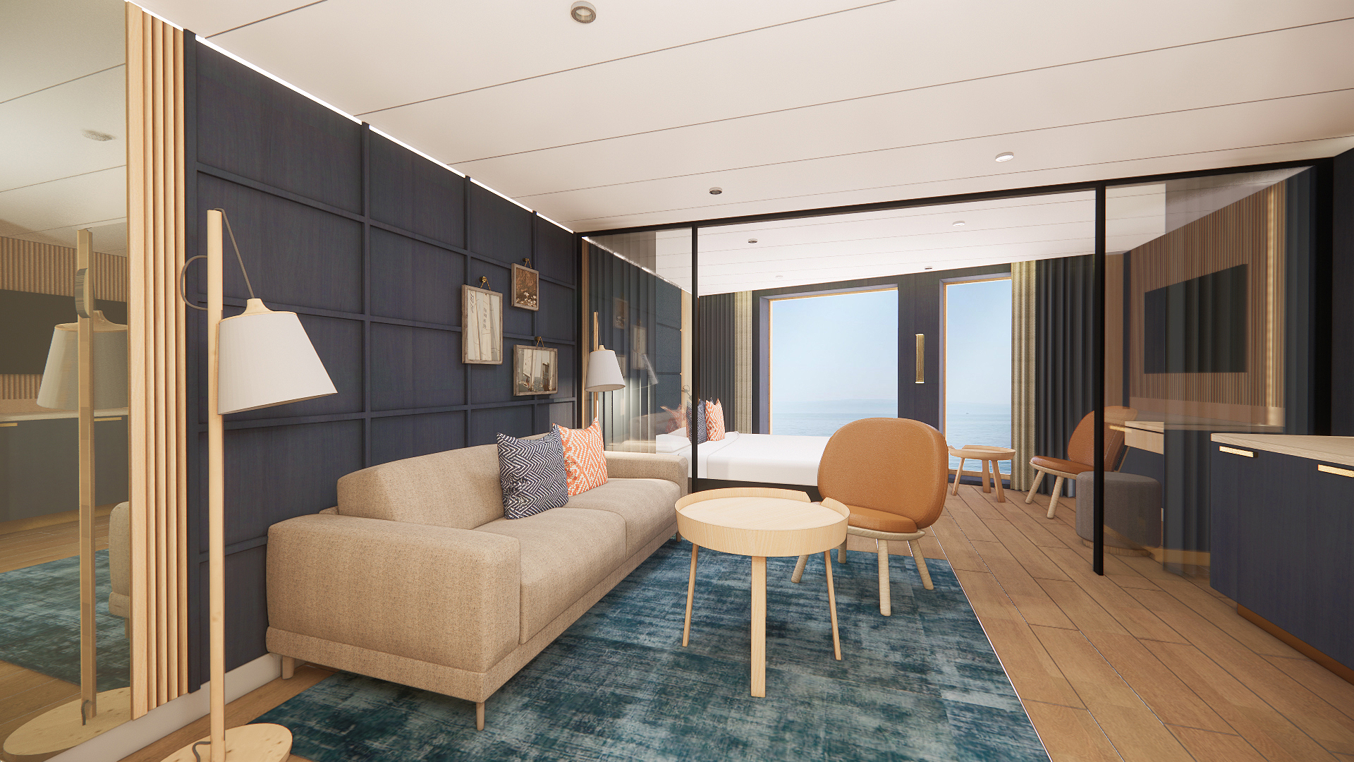 Meetings and Congresses on the New ships - Finnlines