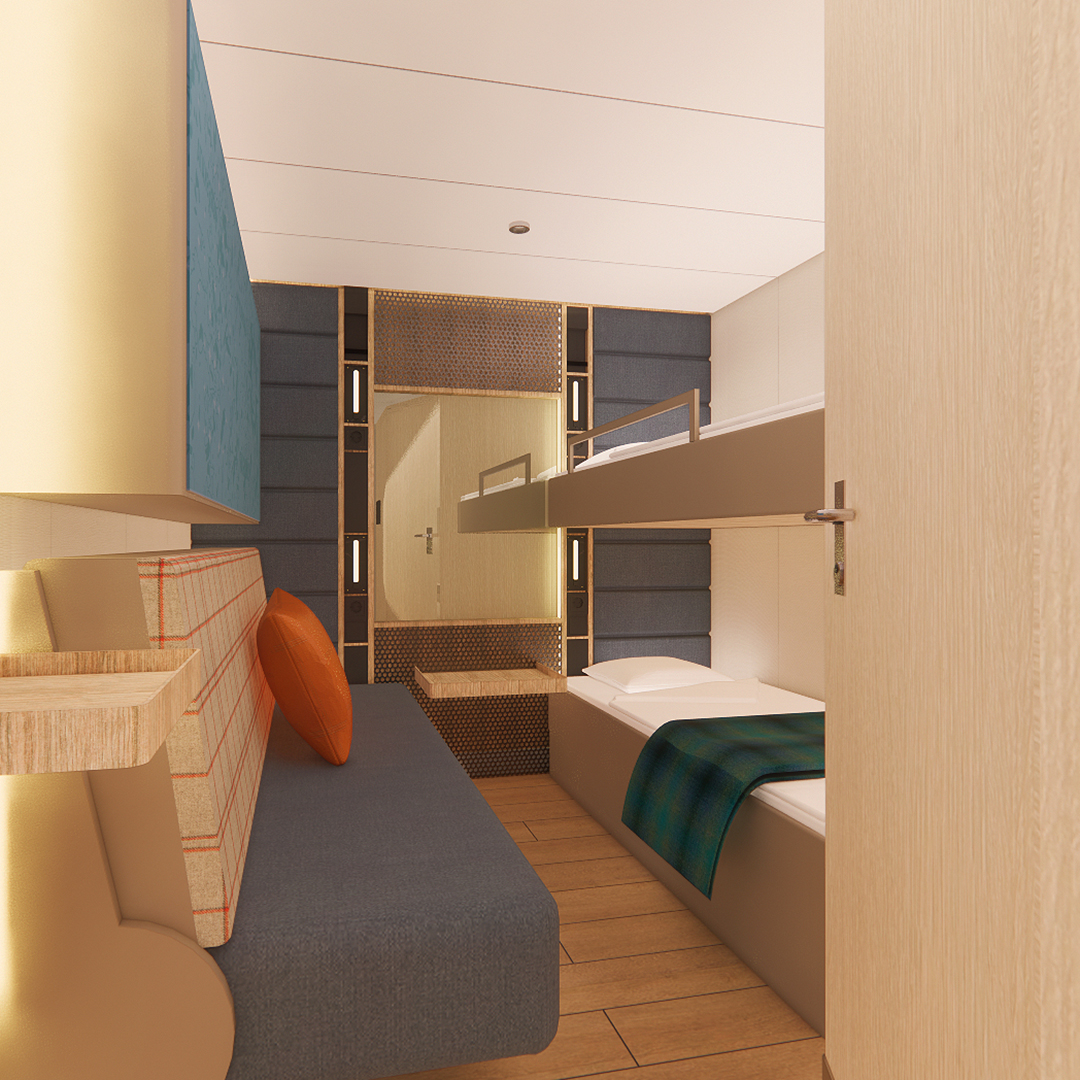 Cabins - Finnsirius & Finncanopus - Finnlines