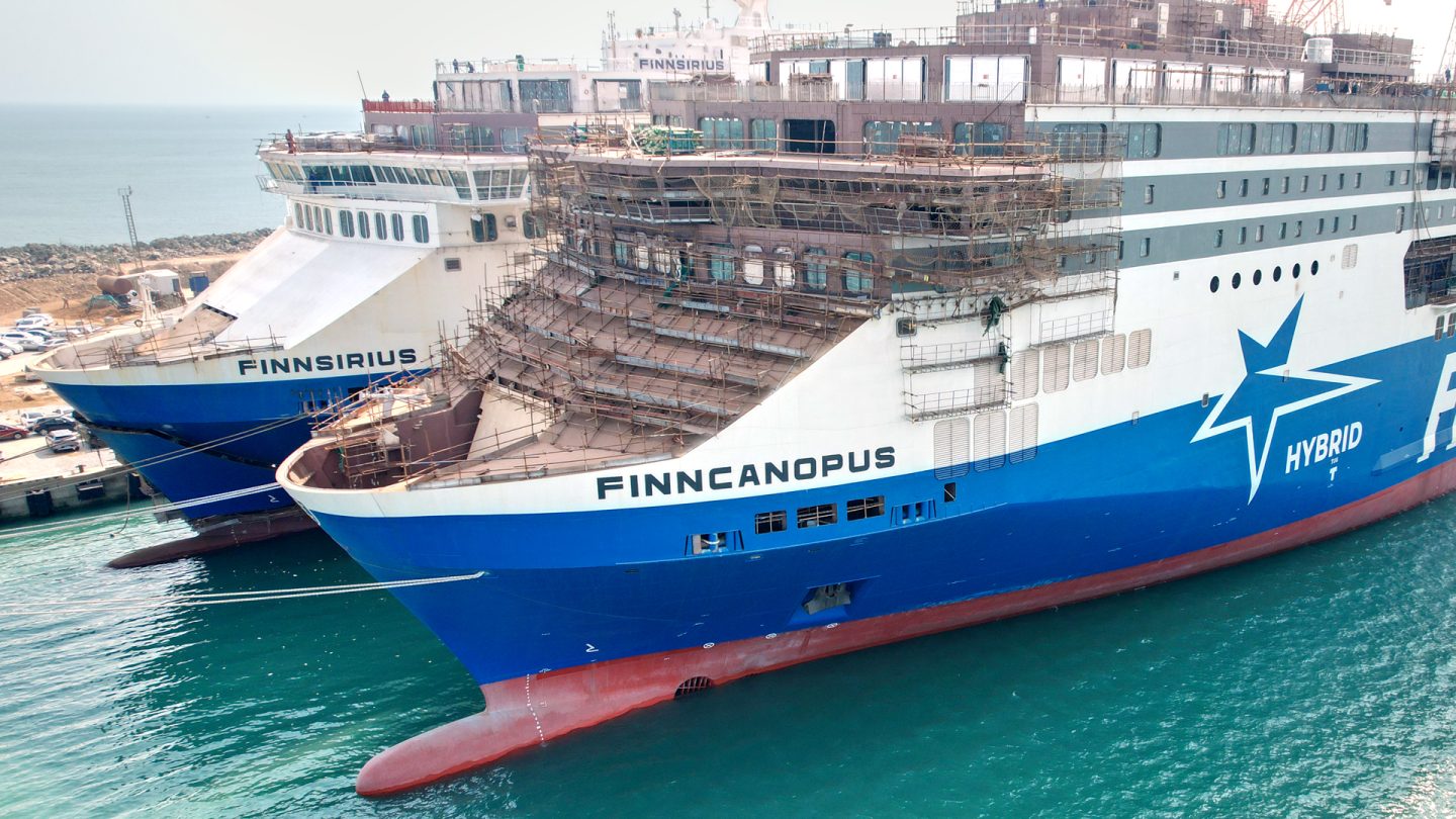 Tarina Finnlinesin uusista laivoista alkaa - Finnlines