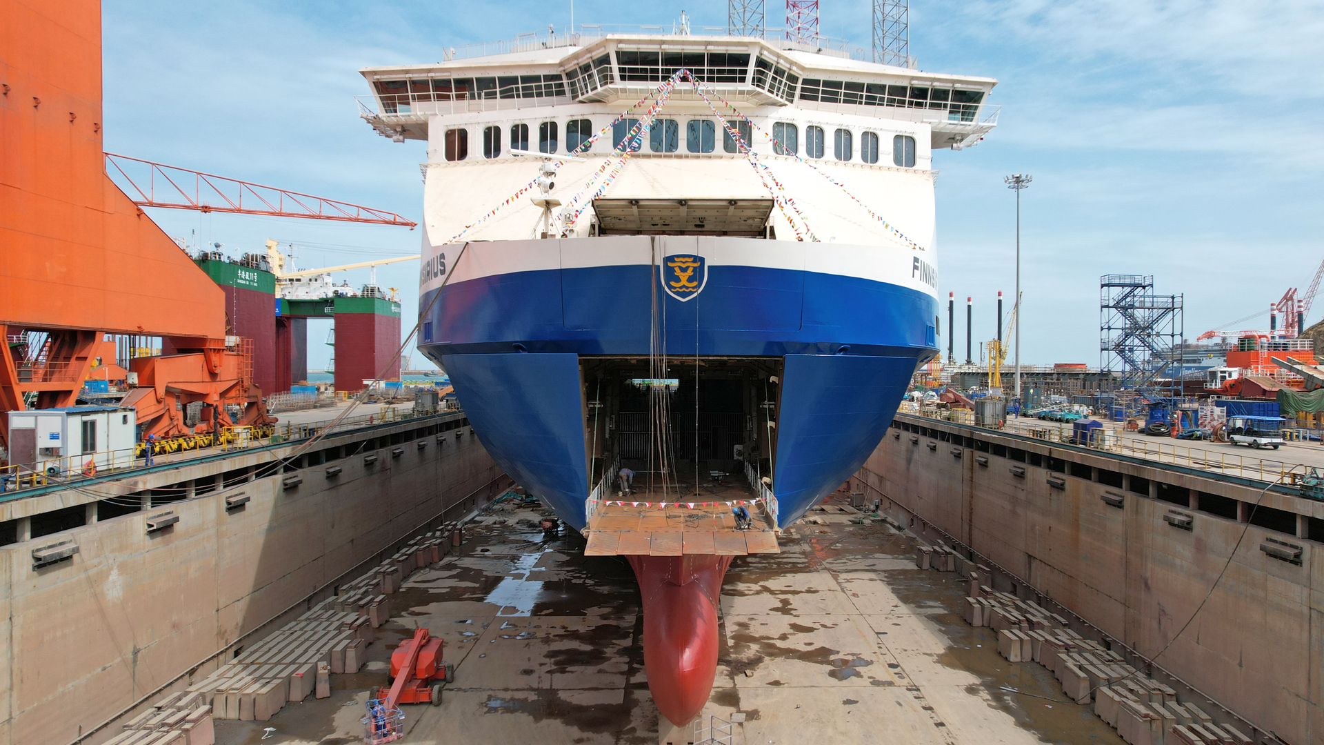 Finnsirius Inclining Test - Finnlines