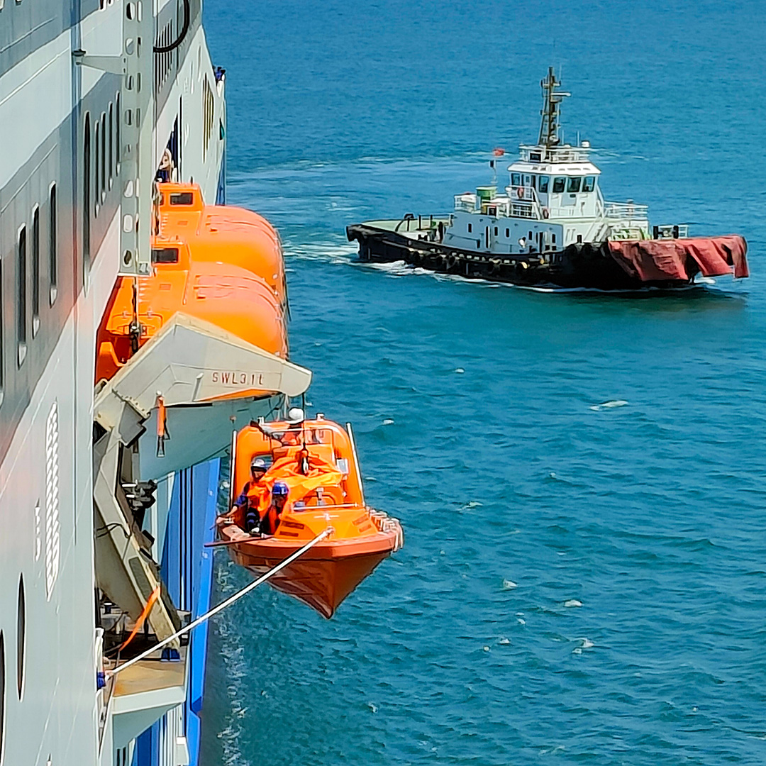 Finnsirius Sea Trials in the Yellow Sea - Finnlines