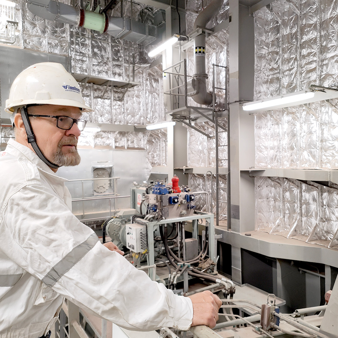 Discovering Restricted Areas on the Ship - Finnlines