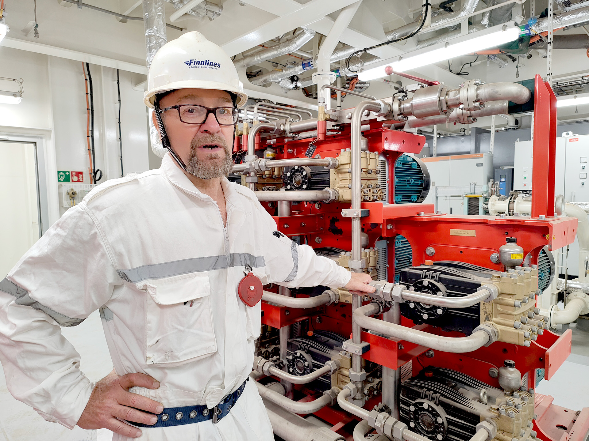 Discovering Restricted Areas on the Ship - Finnlines