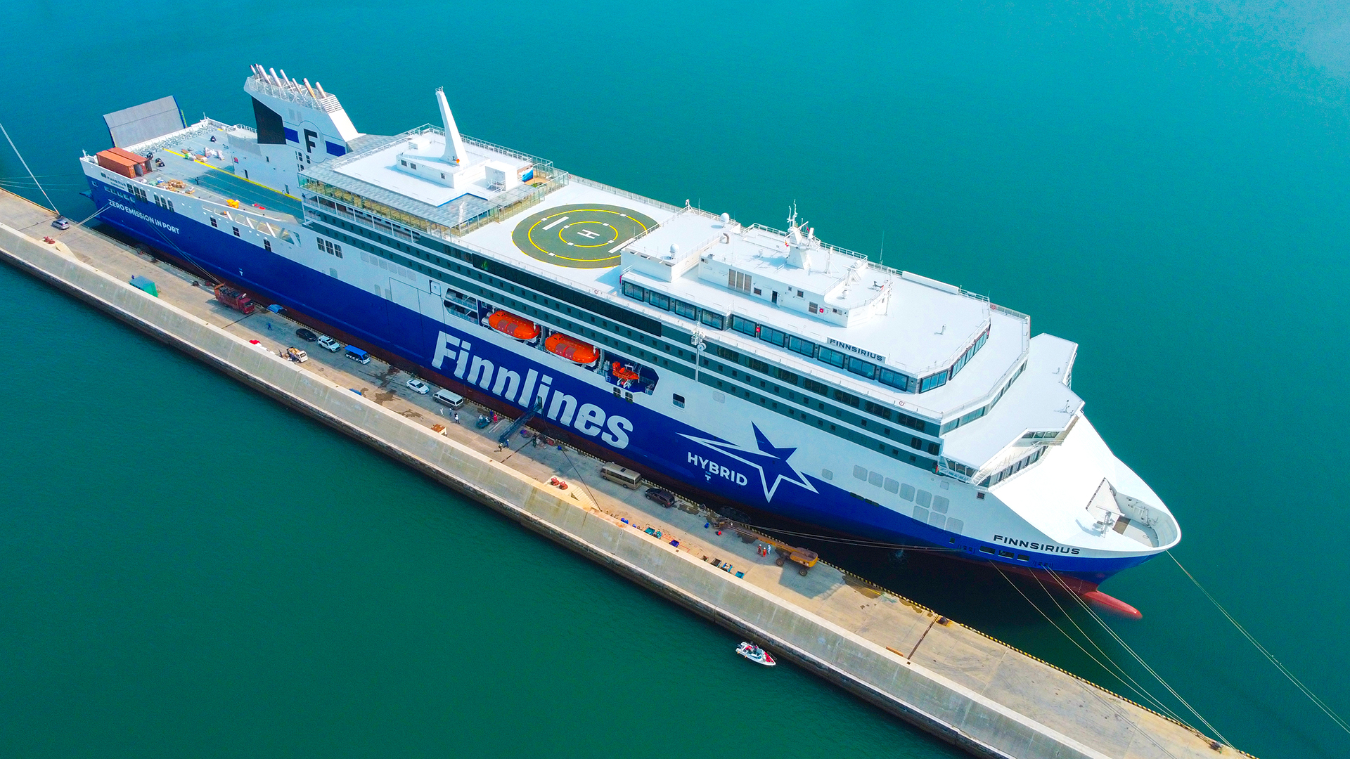 Finnsirius har överlämnats till Finnlines - Finnlines
