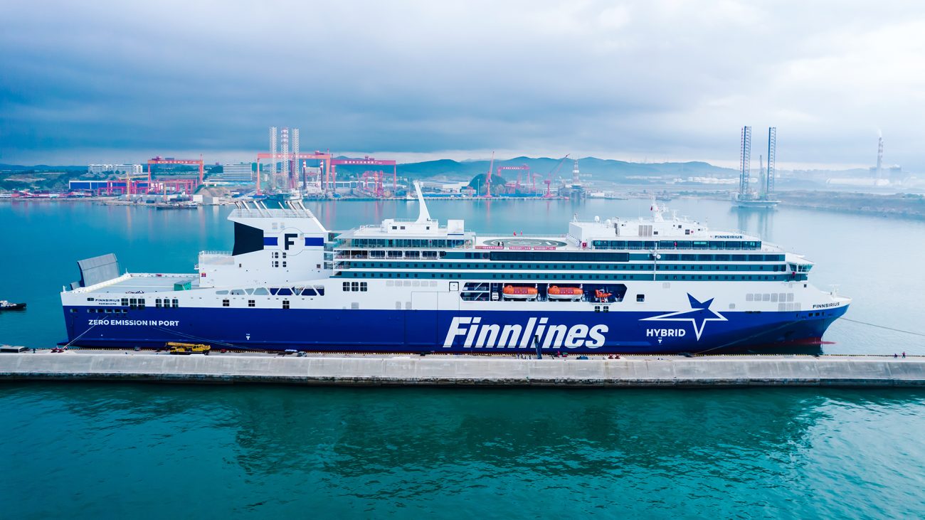 The first hybrid Superstar freight-passenger vessel delivered to ...