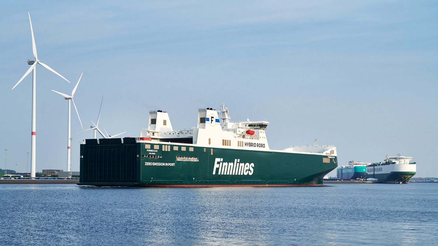 Finnlines connects Spain and Belgium twice per week with three of the ...