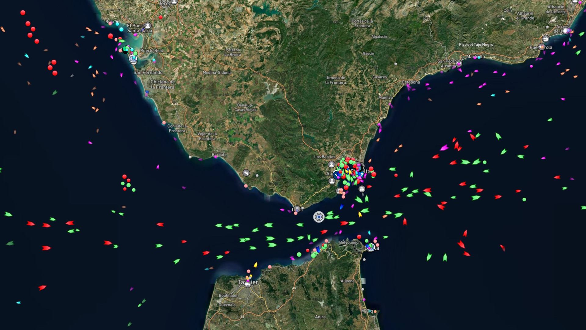 Through the Strait of Gibraltar to the Atlantic - Finnlines