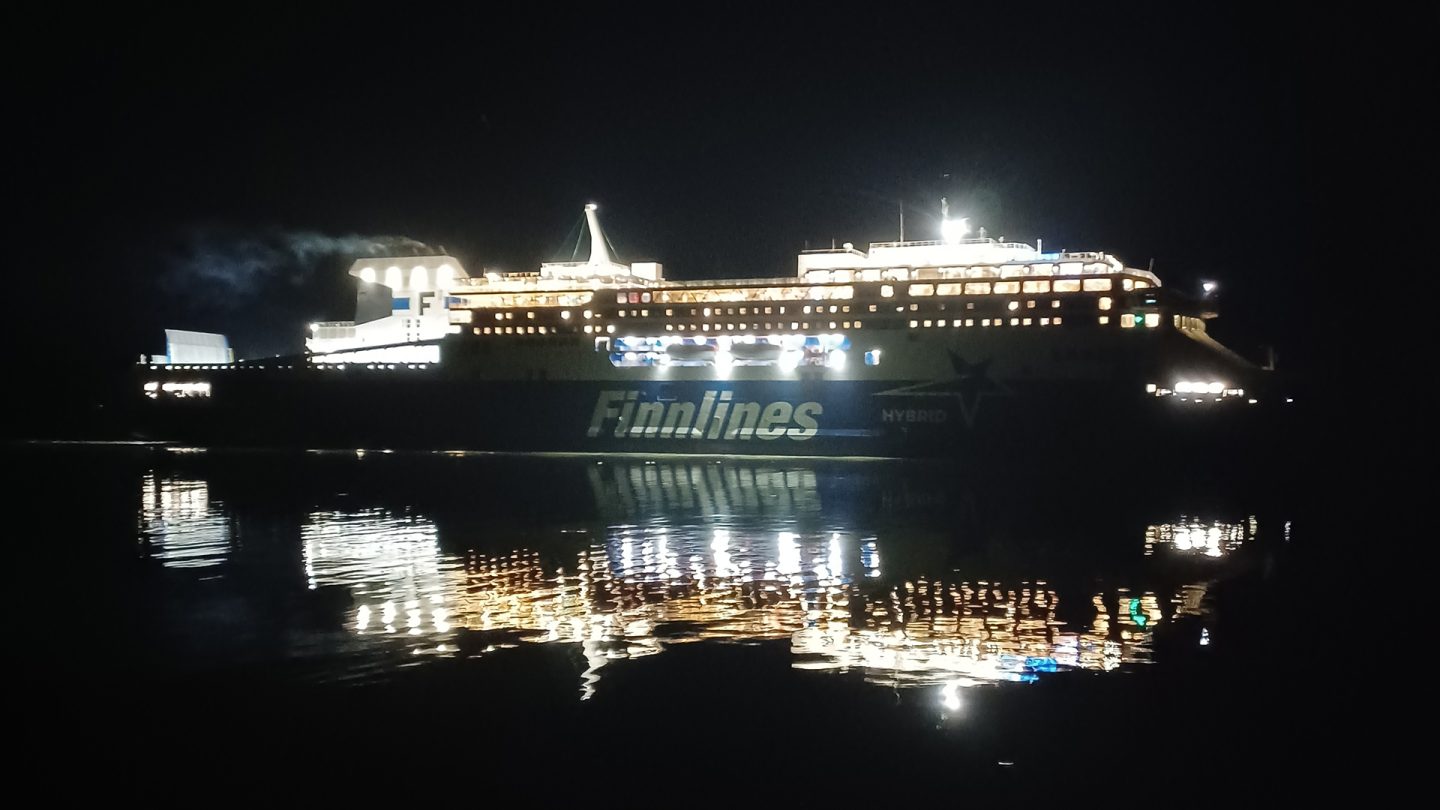 Finnsirius on saapunut Naantaliin - Finnlines
