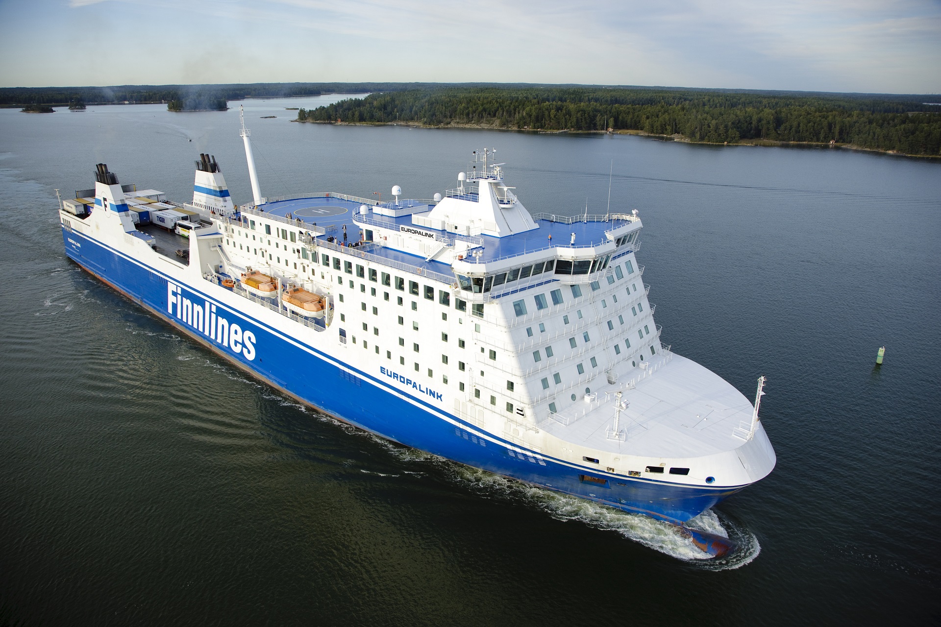 Europalink is back in Malmö and flying the Swedish flag - Finnlines