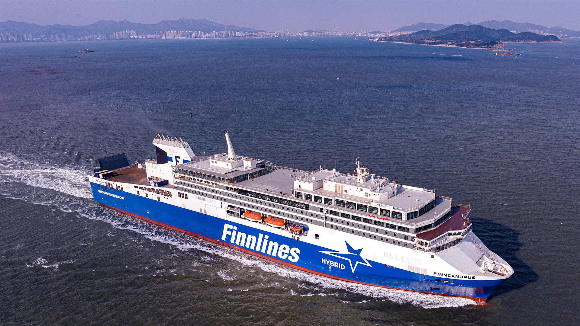 Finncanopus Sea Trial - Finnlines