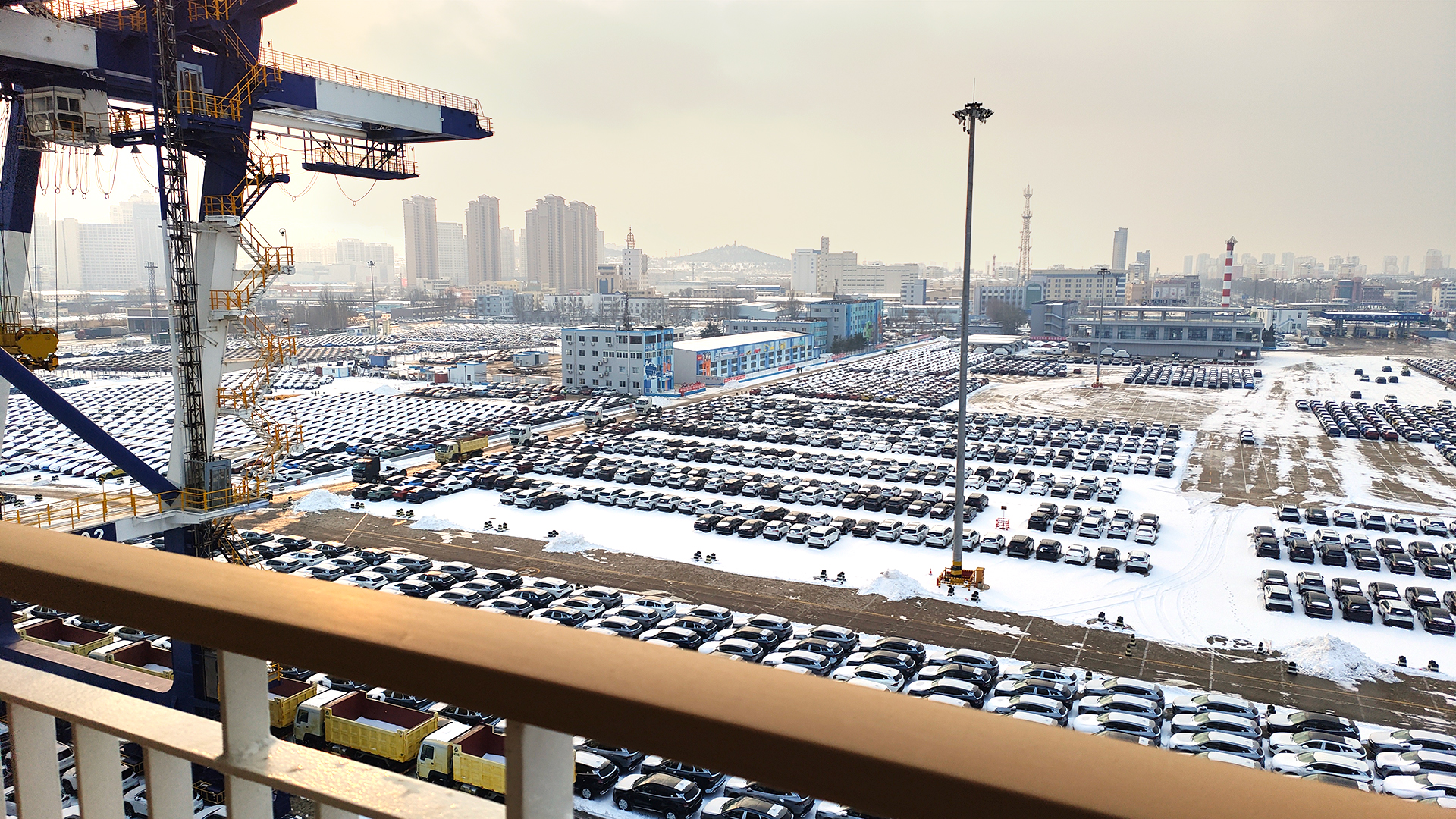 Handover of Finncanopus and Journey to Yantai - Finnlines