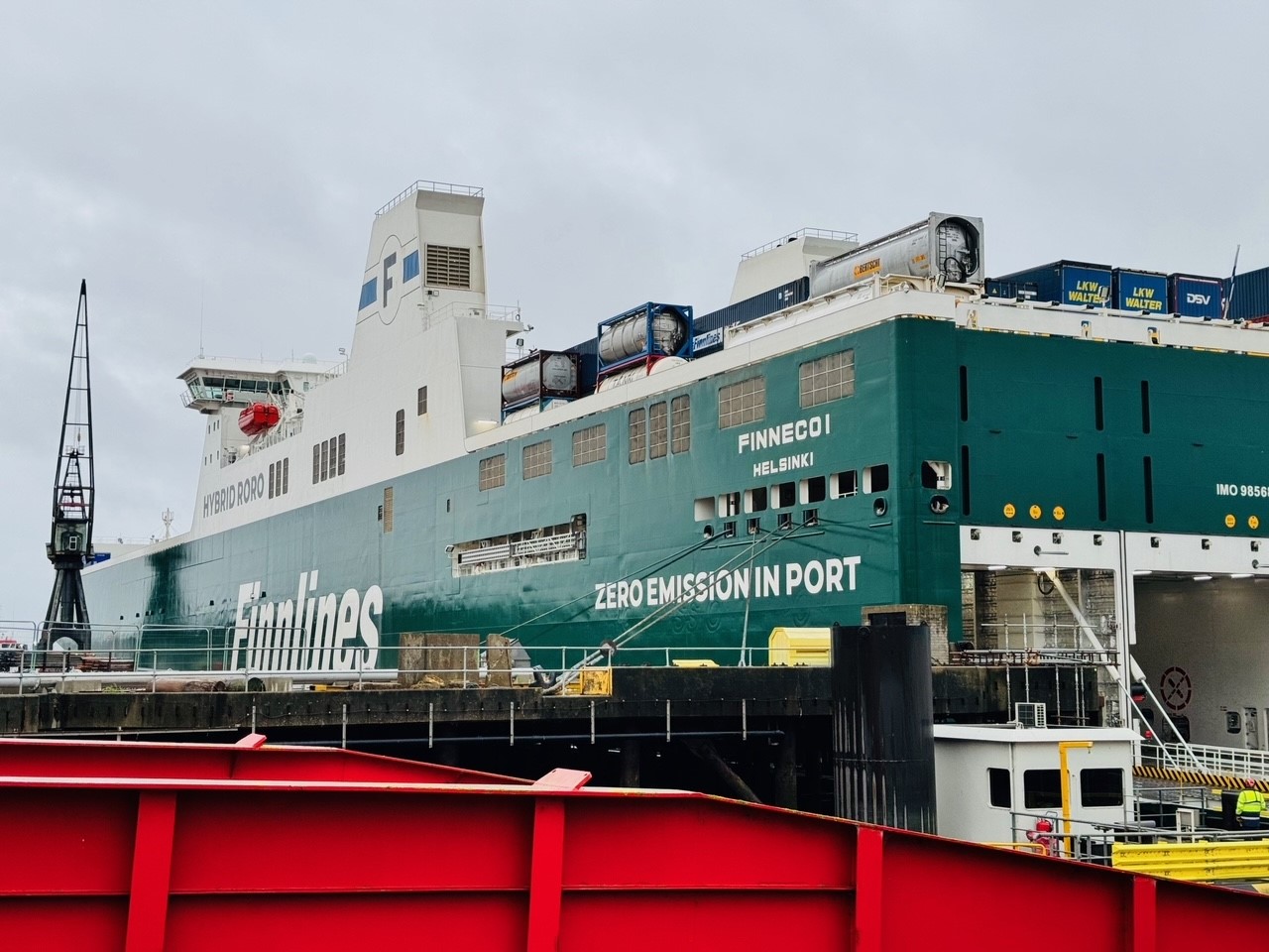 A new freight service launched from Finland to the United Kingdom ...