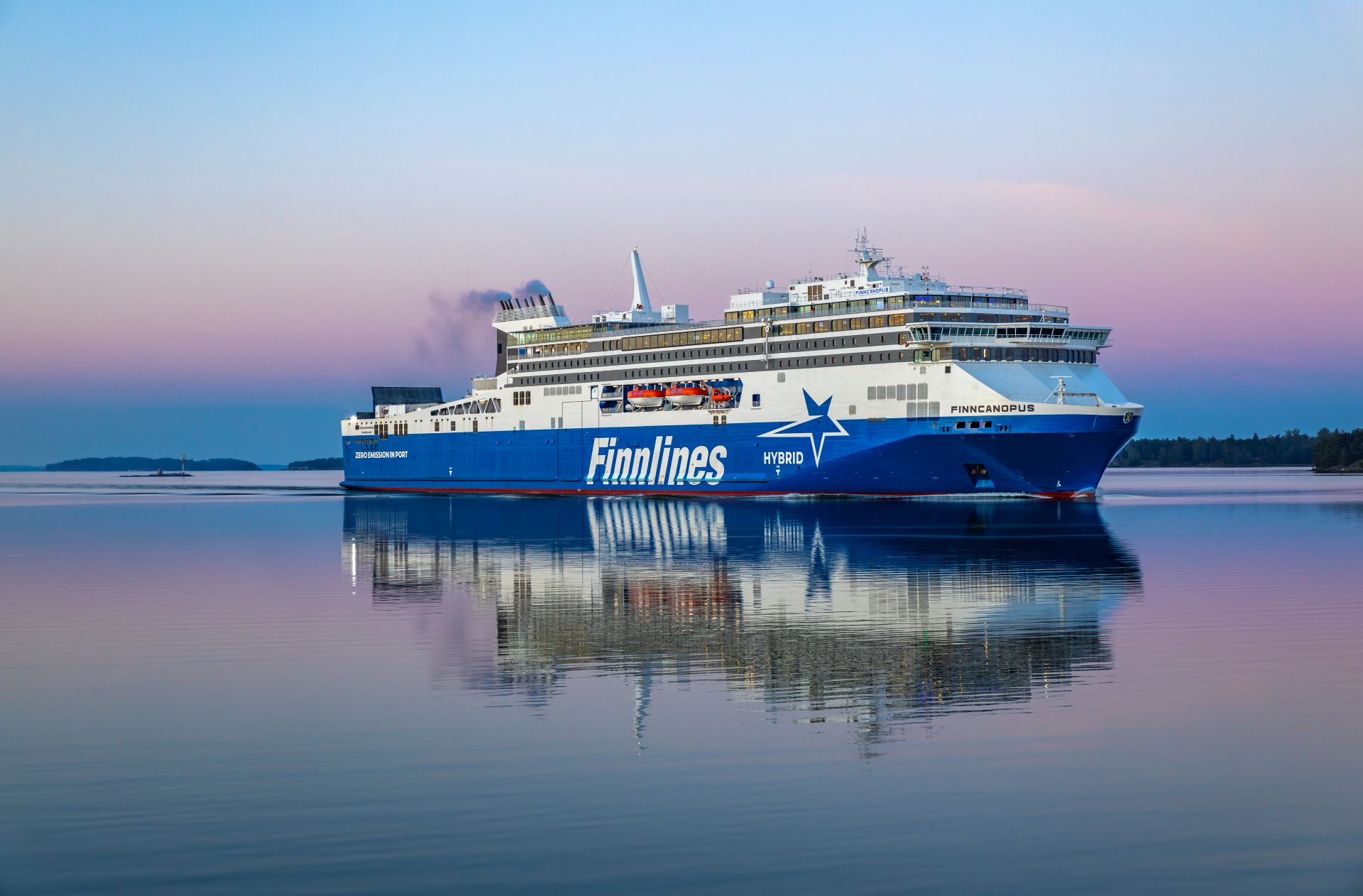 Finnlines Finncanopus efter ett år i trafik - passagerarantalet mellan ...