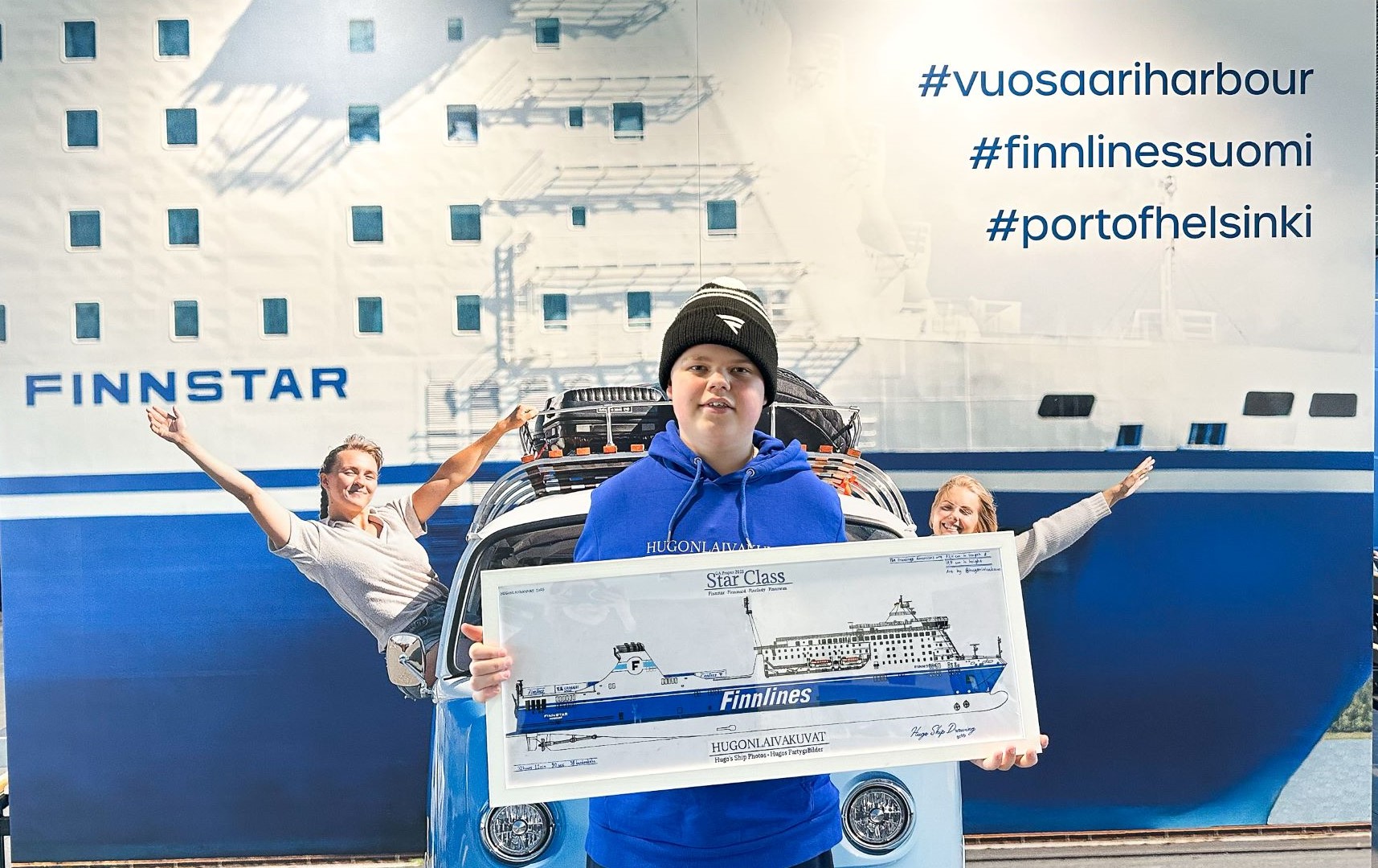 Hugo’s Ship Photos –Seafaring as a versatile hobby - Finnlines
